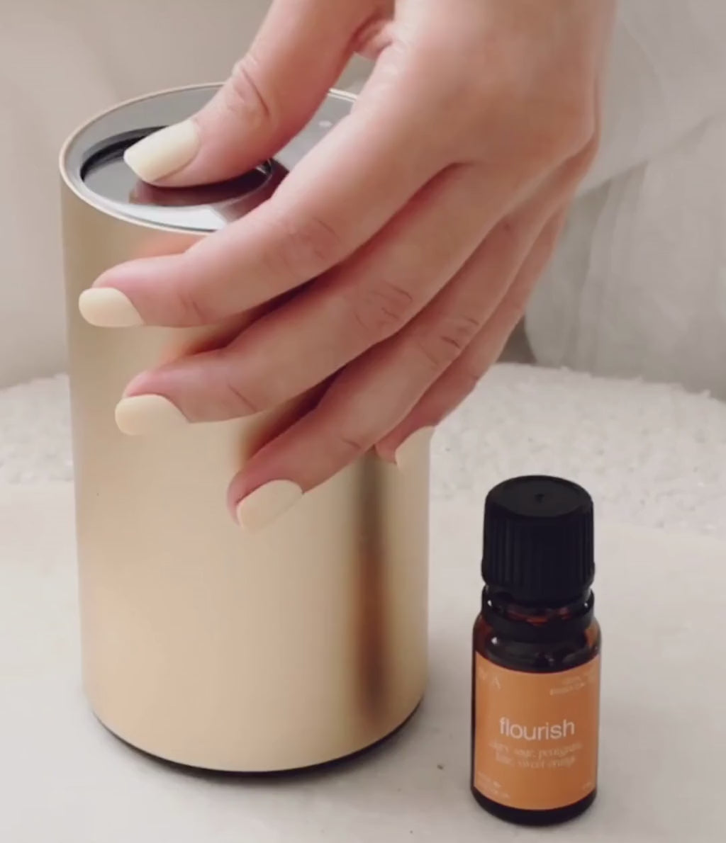 Begin to Arrive Ora Diffuser Gold Aromatherapy Diffuser – Begin To Arrive